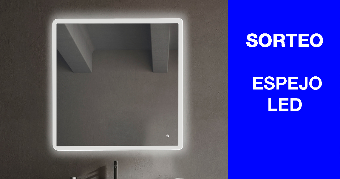 Sorteo Instagram Espejo LED con Bluetooth